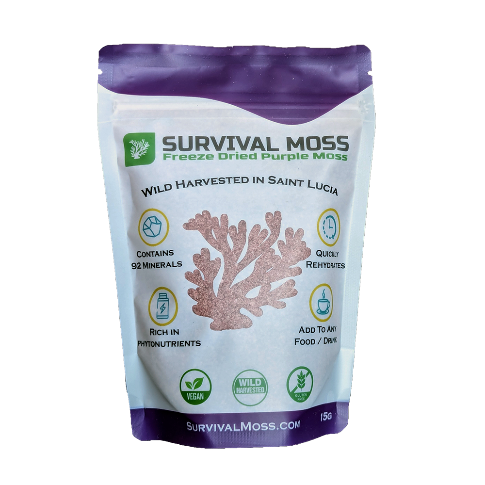 Freeze Dried Purple Moss – Survival Moss